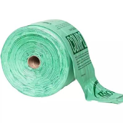 China Custom Printed Logo Biodegradable Compostable Bag Dog Waste Disposal for sale