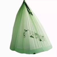 China Custom Size Biodegradable Compostable Bag Packaging 12 Mic Garbage Carry Bags for sale