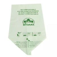 China Green Eco Friendly PLA Biodegradable Compostable Bag For Vegetables And Fruits for sale