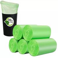 China Kitchen Environmentally Green Trash Biodegradable Compostable Bag For House Waste for sale