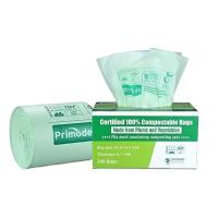 China 100% Biodegradable Compostable PLA Shopping Bags Custom Size Trash Can Liners for sale