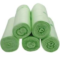 China Compostable PLA Garbage Bags Custom Size Biodegradable Food Waste Trash Bags for sale