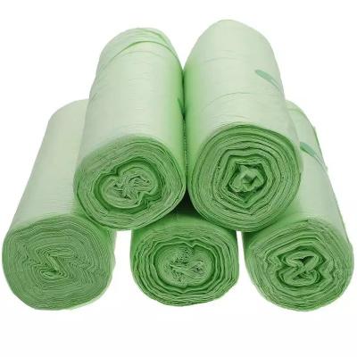 China Compostable PLA Garbage Bags Custom Size Biodegradable Food Waste Trash Bags for sale