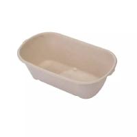 China 850ml 1000ml Compostable Sugarcane Container Disposable Take Away Lunch Box for sale