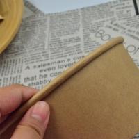 China Eco Friendly Kraft Paper Salad Bowl 1000ml Disposable Food Grade Leak Proof Takeaway Container for sale