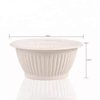 China Biodegradable 200ml 6oz Corn Starch Soup Bowl Disposable Eco Friendly Food Container for sale
