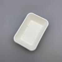 China 100% Biodegradable Sugarcane Bagasse Takeaway Lunch Box 750ml Microwave Safe for sale