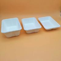 China 100 Percent Compostable Sugarcane Bagasse Box Clamshell Food Container With Lids for sale