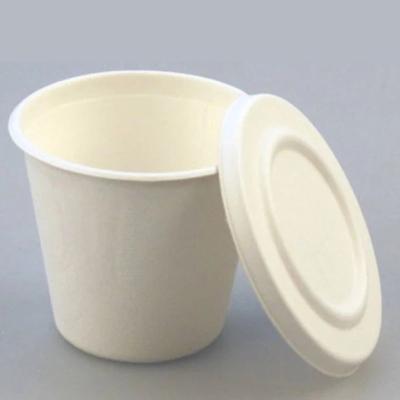 China 109MM Biodegradable Sugarcane Bagasse Cup Compostable Coffee Cup Lids for sale