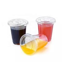 China Biodegradable PLA Cold Cups 6 to 12 Oz for Beverage Ice Cream Boba Tea Disposable for sale