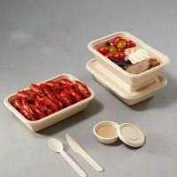 China Disposable Compostable Biodegradable Take Out Fast Food Packaging Takeaway Container Paper Boxes for sale