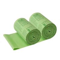China Customized Biodegradable Compostable Dog Poop Bags 12 Mic Thickness PLA PBAT Eco Friendly Waste Bags for sale