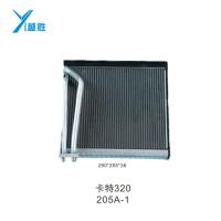 China Engineering Vehicle AC Evaporator Cores Aluminum Fins Cat 320 Backhoe Truck for sale