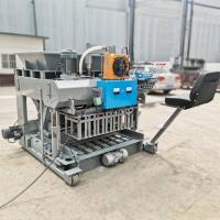 China HENGYOU 6-30 Mobile Hydraulic Automatic Brick Machine 2200kg 380V for Construction for sale