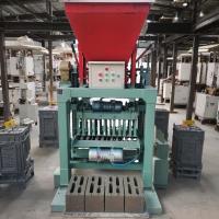 China HENGYOU 4-35B Semi-automatic Brick Making Machine 620kg 220V for Construction Projects for sale