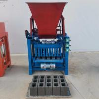 China Automatic 2-Hole Concrete Brick Making Machine 220V 180kg for Construction Waste Processing for sale