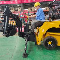 China EPA Euro 5 Diesel Mini Skid Steer Loader 380kg to 1100kg Capacity with 18.7kW to 74kW Power Options for sale