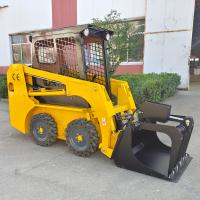 China 35HP Mini Skid Steer Loader with Cabin - 0.19-0.55m³ Bucket Capacity, 380-1100kg Load Rating for sale