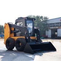 China HENGYOU Mini Skid Steer Loader 3.5 Ton with 0.19-0.55m³ Bucket Capacity and 18.7-74kW Power for sale