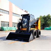 China HENGYOU Mini Skid Steer Loader 3.5 Ton with 0.19-0.55m³ Bucket Capacity and 18.7-74kW Power for sale
