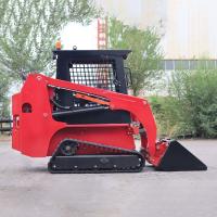 China Diesel Track Skid Steer Loader 0.19-0.55m³ Bucket Capacity 18.7-74kW Power EPA CE Approved for sale