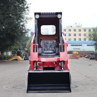 China Forestry Skid Steer 75hp 100hp Tracked with Forest Mulcher - 0.5m³ Bucket, 3280mm Lift Height for sale