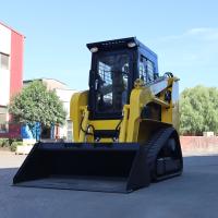 China EPA CE Diesel Skid Steer Loader with 18.7-74kw Power and 380-1100kg Load Capacity for sale