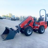 China H180T 4x4 Wheeled Backhoe Loader with 17.75KW Power and 0.3m³ Bucket Capacity for Construction for sale