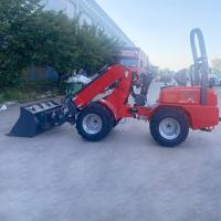 China H180T 4x4 Wheeled Backhoe Loader with 17.75KW Power and 0.3m³ Bucket Capacity for Construction for sale