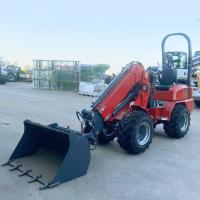 China H180T 4x4 Wheeled Backhoe Loader with 17.75KW Power and 0.3m³ Bucket Capacity for Construction for sale