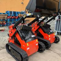 China HY-380 Mini Skid Steer Loader with 380kg Lifting Capacity and 739cc Gasoline Engine - EPA Euro 5 Compliant for sale