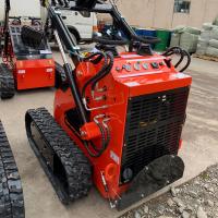 China HY-380 Mini Skid Steer Loader with 380kg Lifting Capacity and 739cc Gasoline Engine - EPA Euro 5 Compliant for sale
