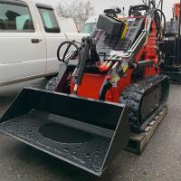 China HY-380 Mini Skid Steer Loader with 380kg Lifting Capacity and 739cc Gasoline Engine - EPA Euro 5 Compliant for sale