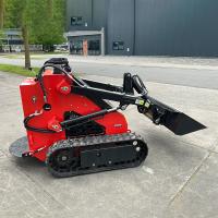 China Euro 5 CE EPA Mini Skid Steer Loader with 5 Ton Capacity, 890kg Weight and 739cc Diesel Engine for sale