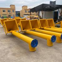China Carbon Steel Fire-Resistant Screw Conveyor 165-426mm Diameter for Powder and Granular Materials for sale