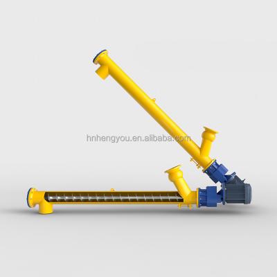China High Quality Screw Conveyor System 165-426mm Diameter for Cement Concrete Material Handling for sale