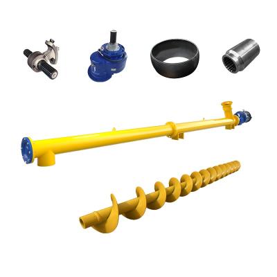 China Cryogenic Screw Conveyor ES 168 273 325 219 Stainless Steel with 140-390mm Blade Diameter and 5mm Wall Thickness for sale