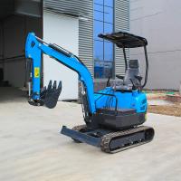 China HY-20 Mini Crawler Excavator 1.67 Ton with EPA Engine, 360° Rotation & Multiple Attachments for sale