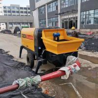 China HENGYOU High Efficiency Mini Diesel Concrete Pump with Remote Control 30,000m³ Capacity for Construction Sites for sale