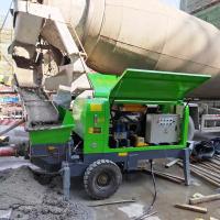 China HENGYOU High Efficiency Mini Diesel Concrete Pump with Remote Control 30,000m³ Capacity for Construction Sites for sale