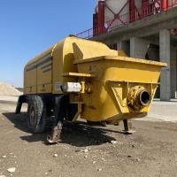 China HENGYOU High Efficiency Mini Diesel Concrete Pump with Remote Control 30,000m³ Capacity for Construction Sites for sale