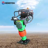 China Honda GX160 Jumping Jack Rammer Compactor - 6.5HP Gasoline/Diesel Engine, 40-80mm Jump Height, 450-750 Impacts/Min for sale