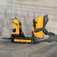 China HY-500 Mini Dumper with 500kg Load Capacity and 6.5HP Vanguard Engine for Construction and Landscaping for sale