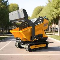 China HY-500 Mini Dumper with 500kg Load Capacity and 6.5HP Vanguard Engine for Construction and Landscaping for sale