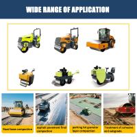 China 1-5 Ton Diesel Road Roller Double Drum Compactor with 35 kN Centrifugal Force and 70 Hz Vibration for sale