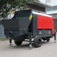 China HENGYOU Electric Diesel Concrete Pump with 30,000m³ Wear Plate Capacity - Fully Hydraulic System for Construction Sites for sale