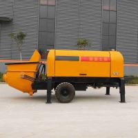 China HENGYOU Electric Diesel Concrete Pump with 30,000m³ Wear Plate Capacity - Fully Hydraulic System for Construction Sites for sale