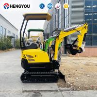 China 1.5 Ton Mini Excavator with 1670KG Weight and 180mm Rubber Tracks for Kubota/Yanmar Engines for sale