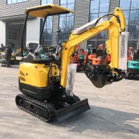 China CE/EPA Certified 1.5 Ton Mini Excavator with Kubota/Yanmar Engine, 0.05 CBM Bucket Capacity for sale