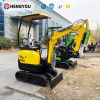 China CE/EPA Certified 1.5 Ton Mini Excavator with Kubota/Yanmar Engine, 0.05 CBM Bucket Capacity for sale
